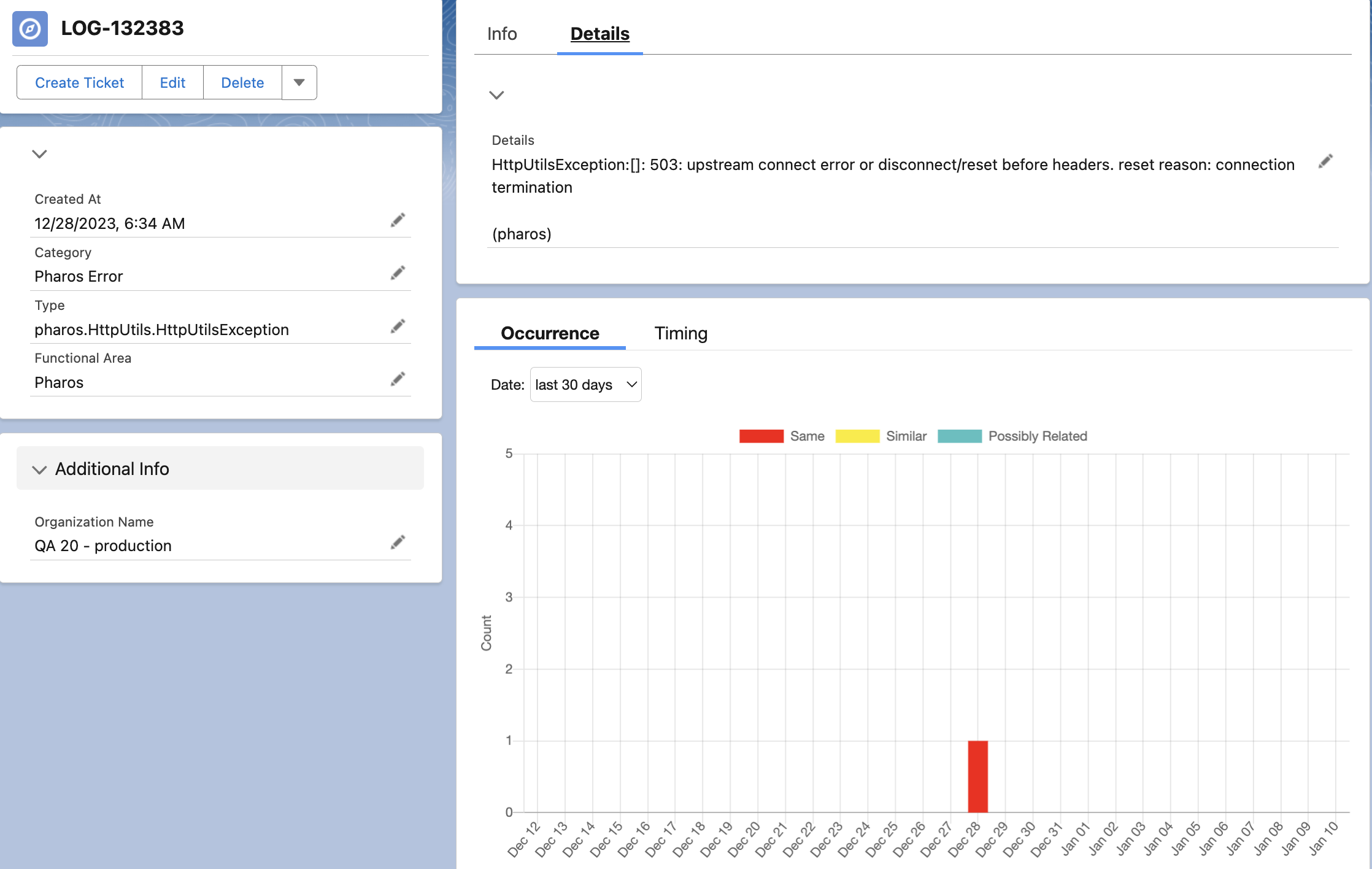 Pharos Error Collection and Error Reporting – Pharos Support Portal